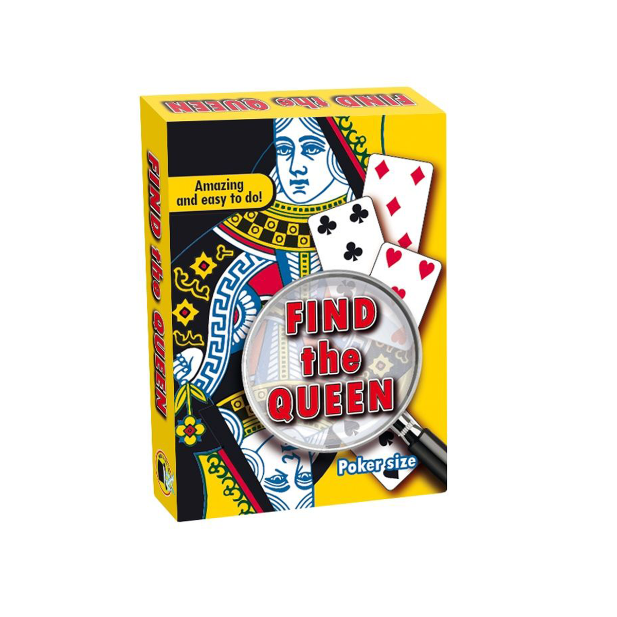 Find the Queen / Find the Lady / Bicycle Cards with CLEAN FINISH (4 Ca ...